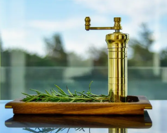 Small Brass 5 Pepper Grinder